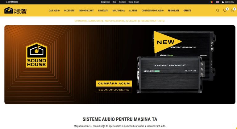 soundhouse.ro - Listă Magazine Online de Încredere