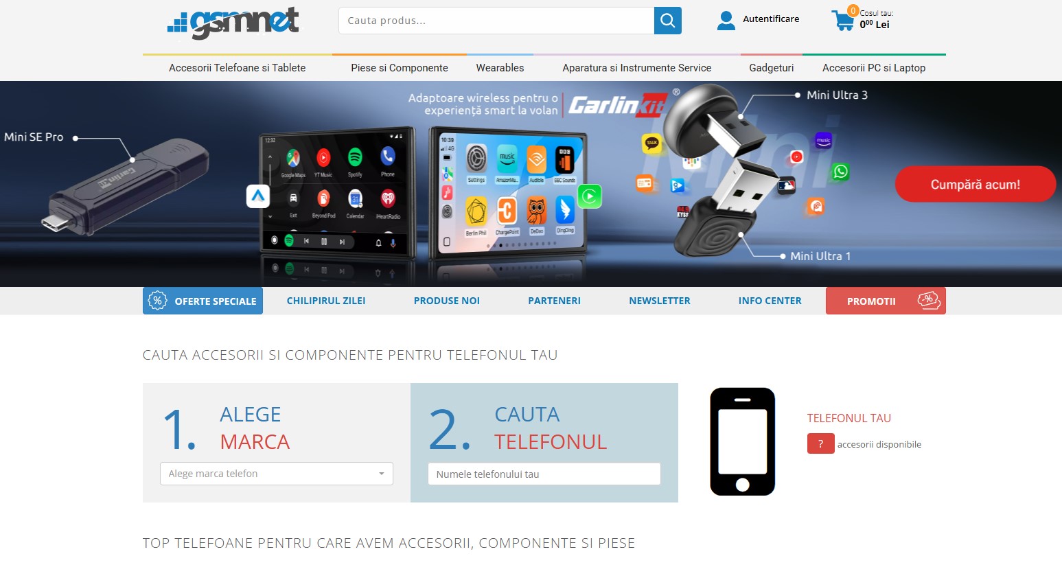 gsmnet.ro - Listă Magazine Online de Încredere